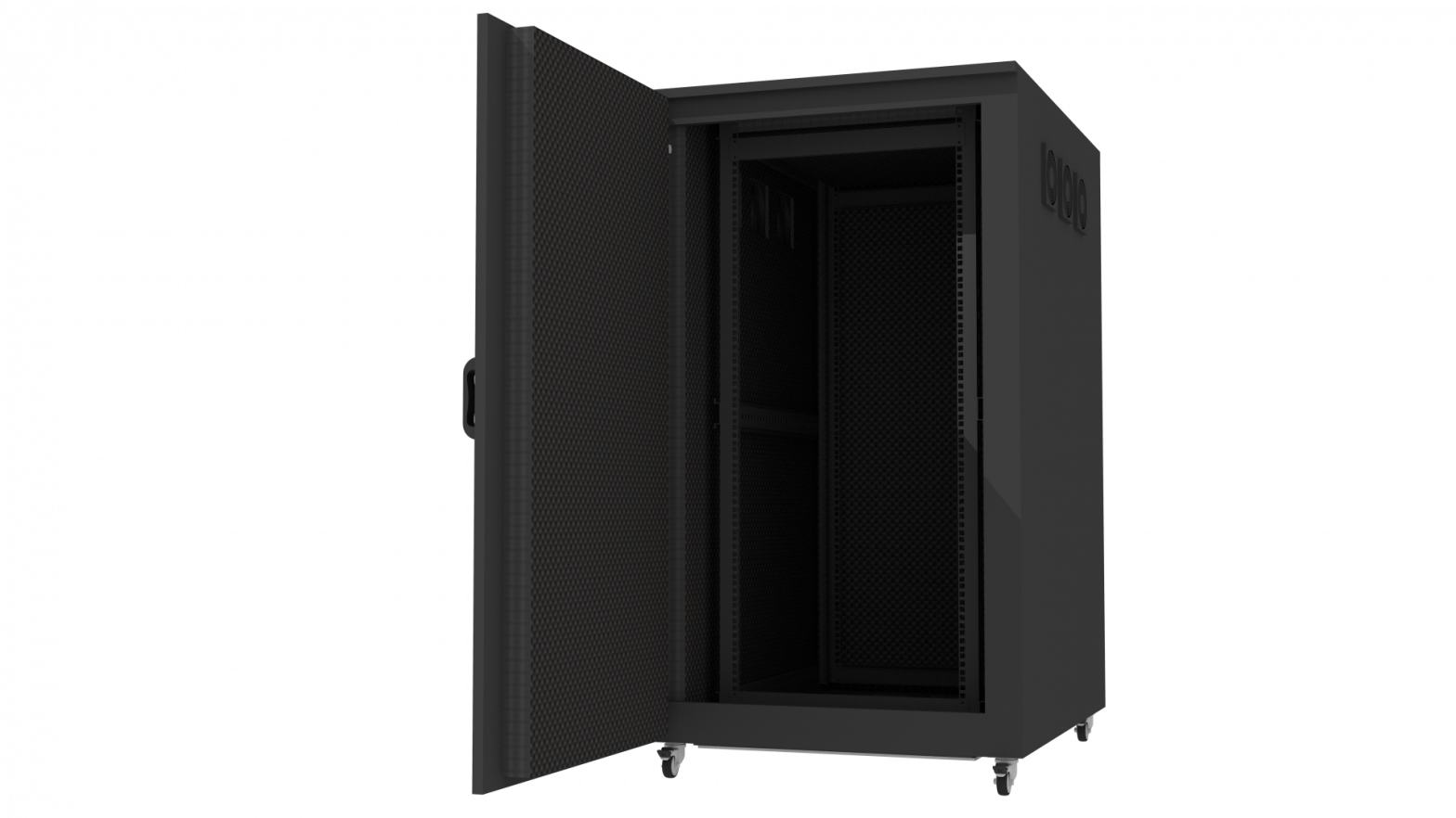 Custom soundproofed Racks