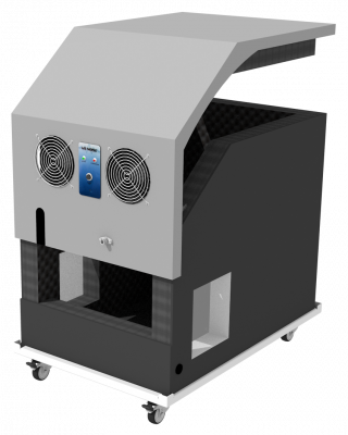 soundproofing box for vacuum pumps